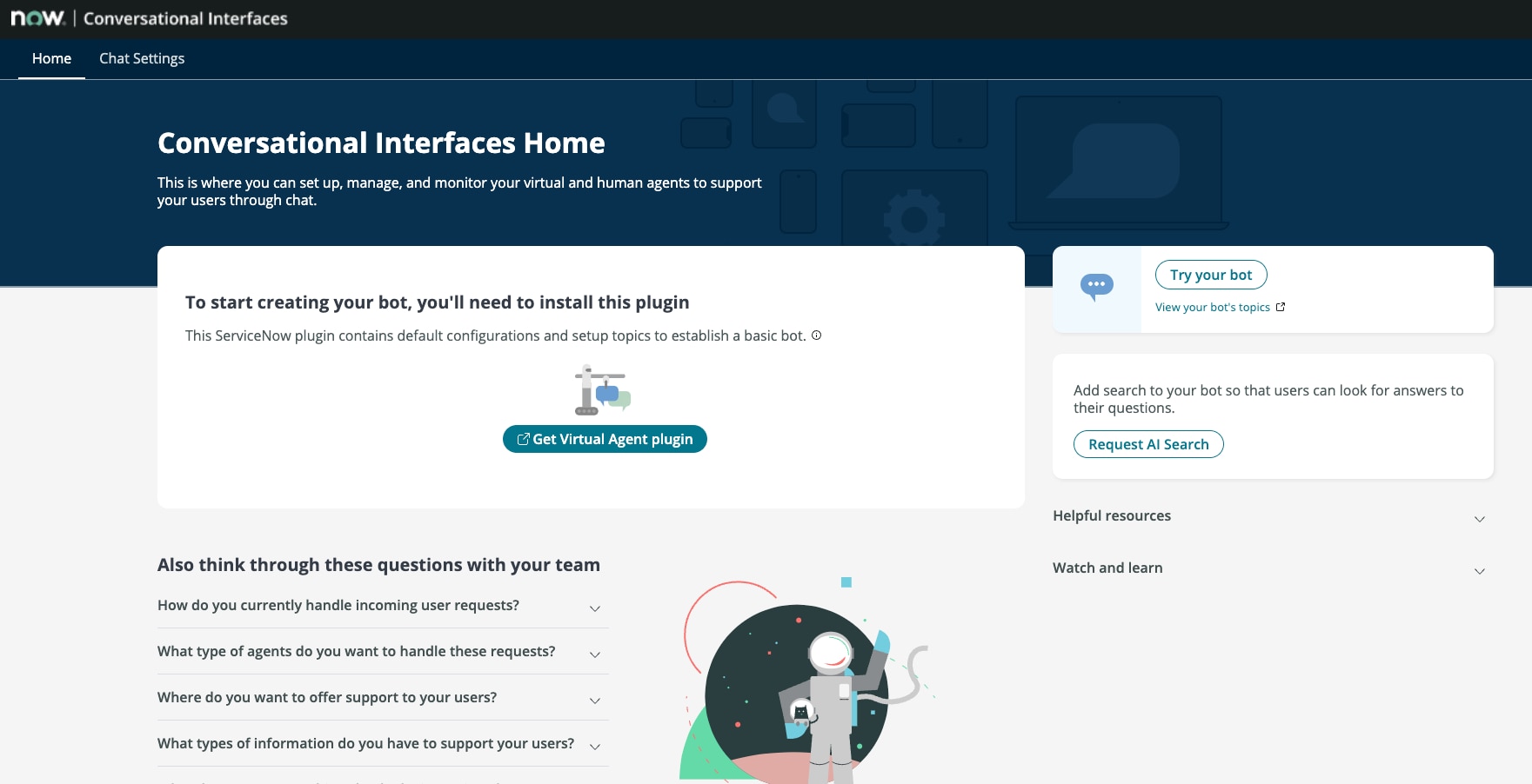 Activating Virtual Agent - ServiceNow Community