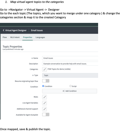 How to keep the virtual agent topics under customi... - ServiceNow ...