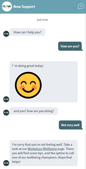 Virtual Agent Small Talk - ServiceNow Community