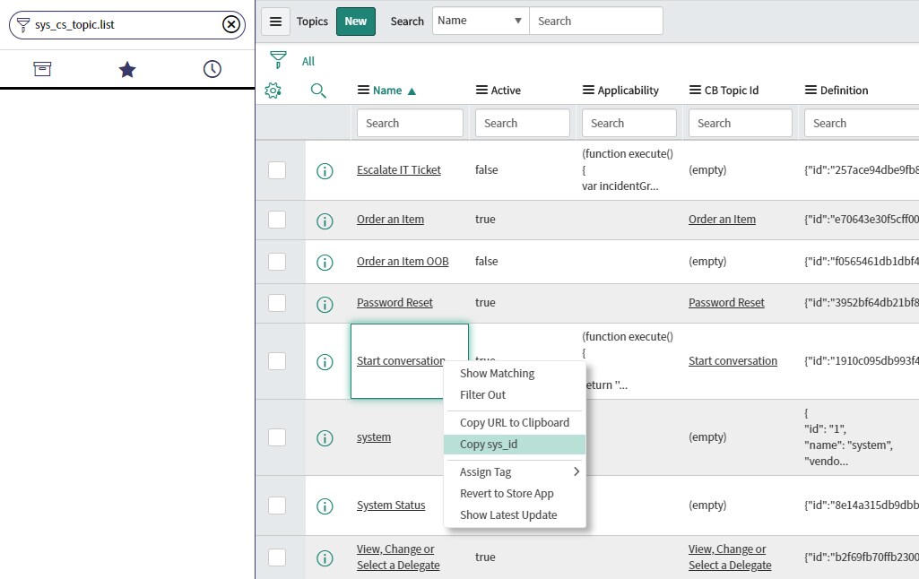 Virtual Agent - Starting conversations in a custom... - ServiceNow ...