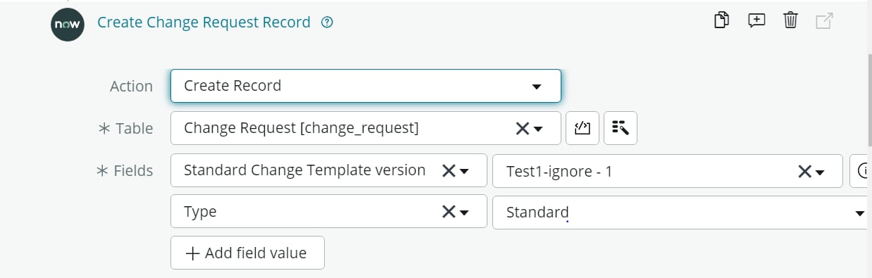 Standard Change Templates not being applied on cha... - ServiceNow ...