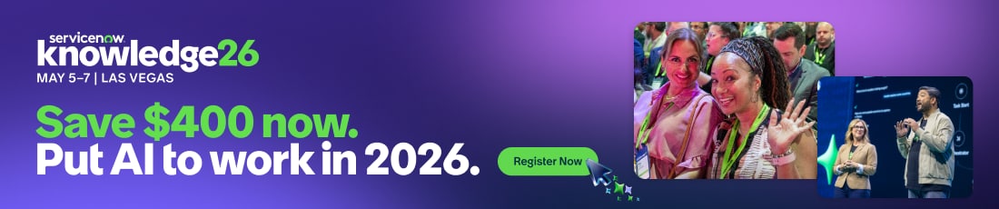 CreatorCon - ServiceNow Community