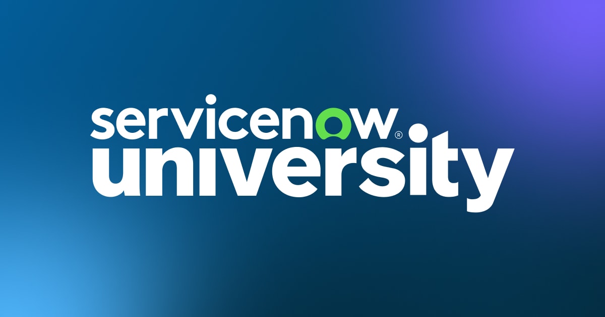 Skilling Programs Partners - ServiceNow University