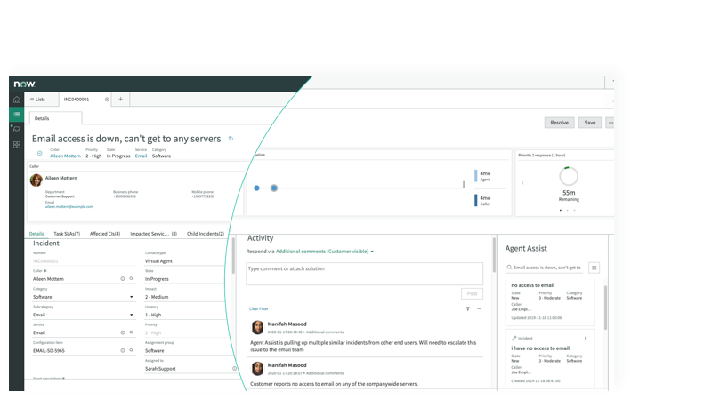 Agent Workspace - Improve agent efficiency - ServiceNow