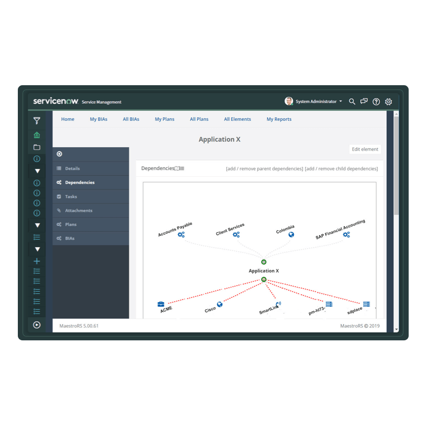 Business Continuity Management (BCM) - ServiceNow