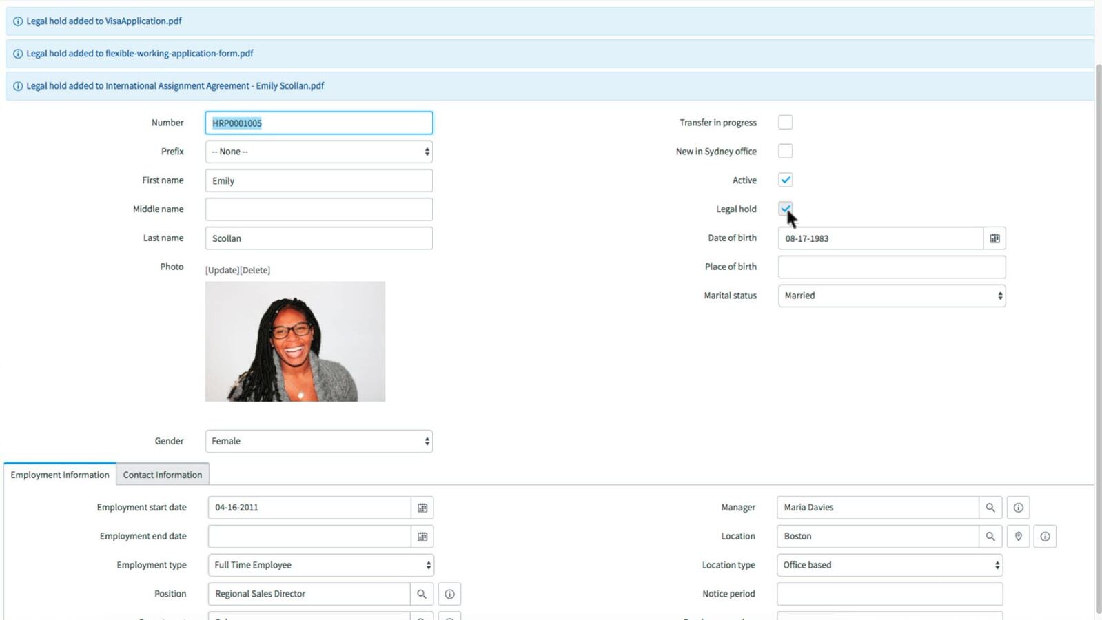 Employee Document Management - ServiceNow