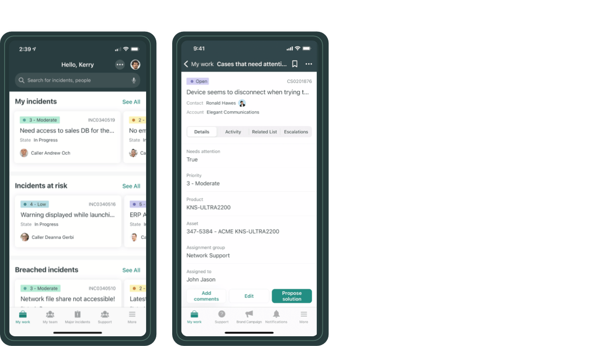Mobile Agent – Now Platform - ServiceNow