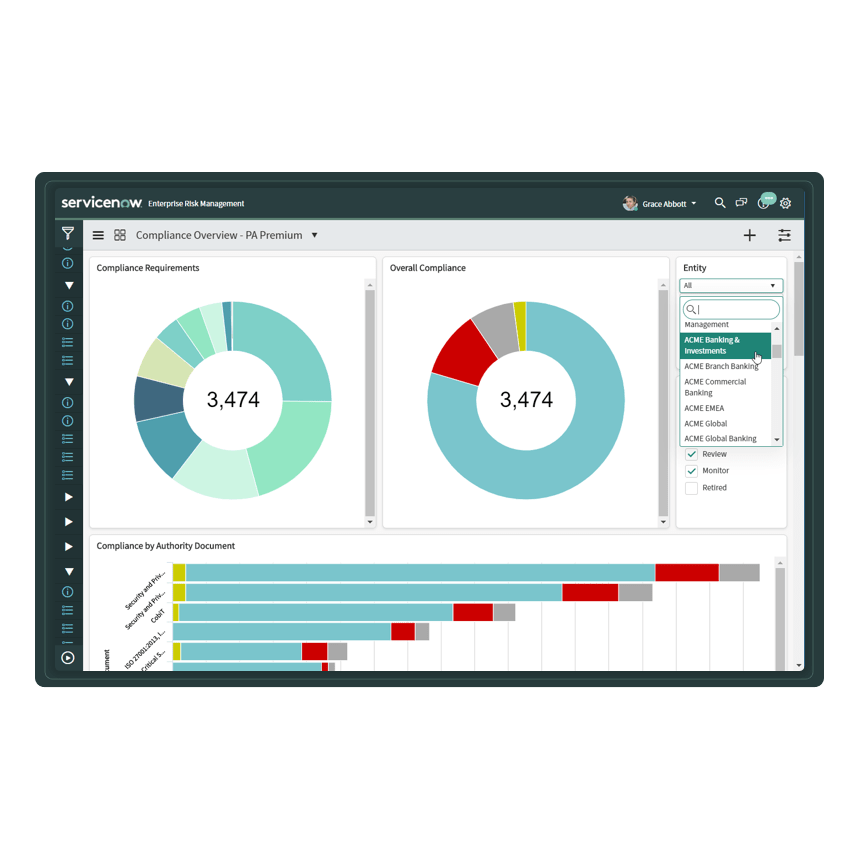 Policy Management & Compliance Management - ServiceNow