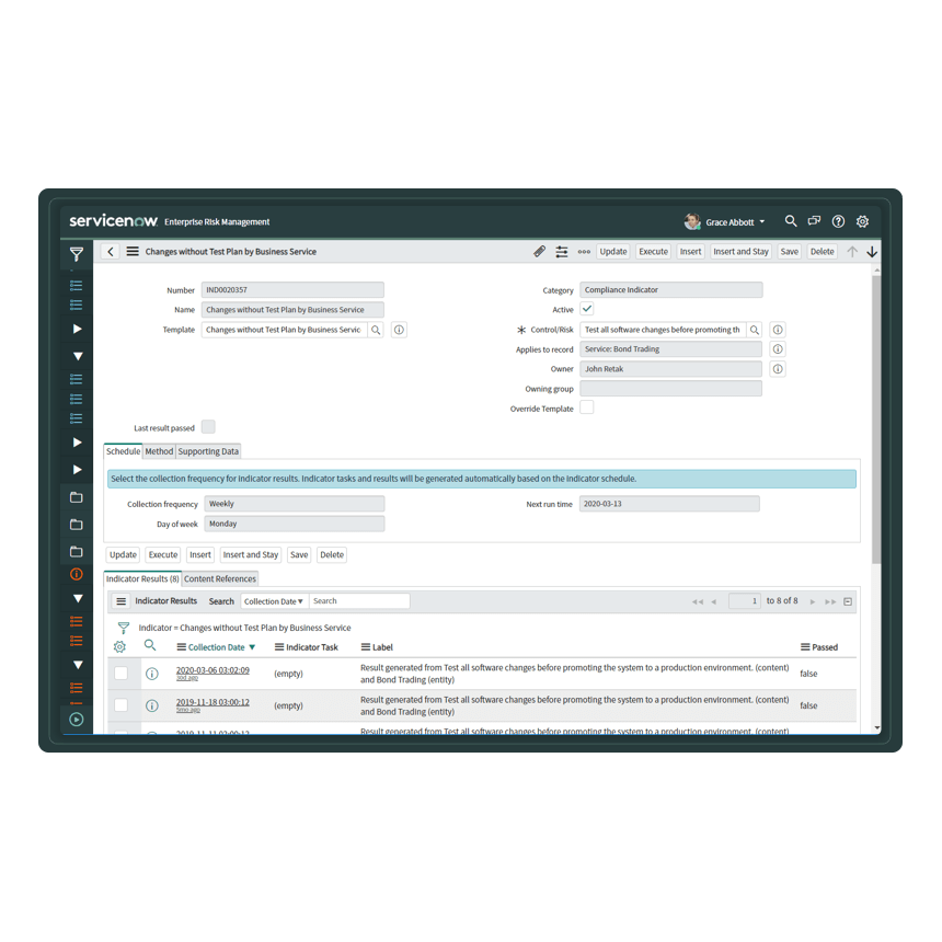 Policy Management & Compliance Management - ServiceNow