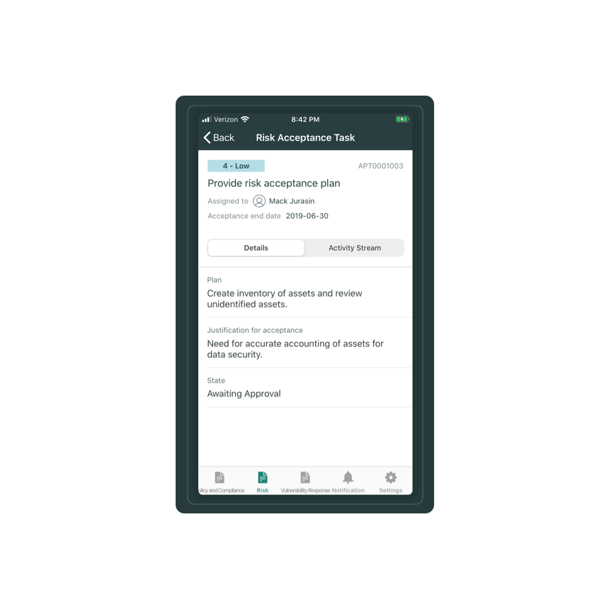 Risk Management - GRC - ServiceNow