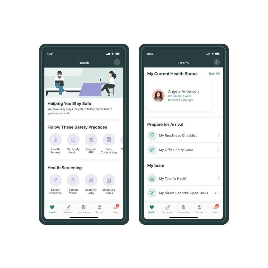 Safe Workplace Apps – Returning to the Workplace – ServiceNow