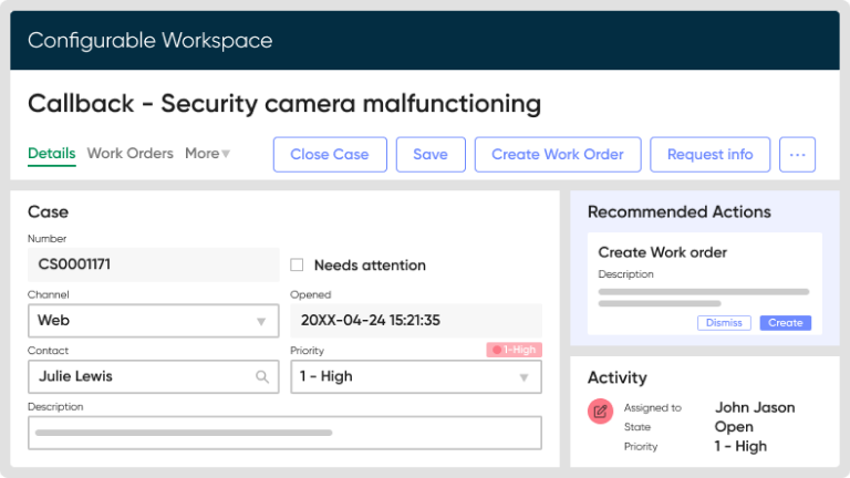 Customer Service Management - CSM - ServiceNow
