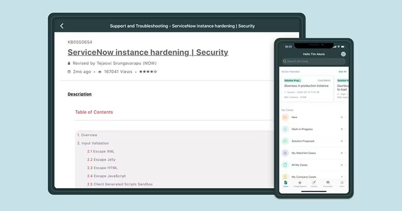 Vorstellung der neuen mobilen Now Support-App