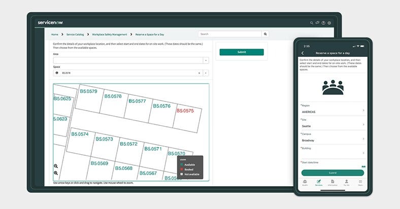 ServiceNow intègre des innovations à sa suite Safe Workplace