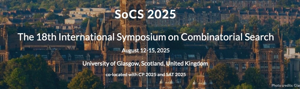 International Symposium on Combinatorial Search (SOCS), 2025 ...