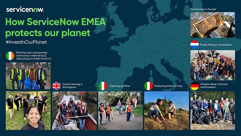 How ServiceNow EMEA Invests in Our Planet